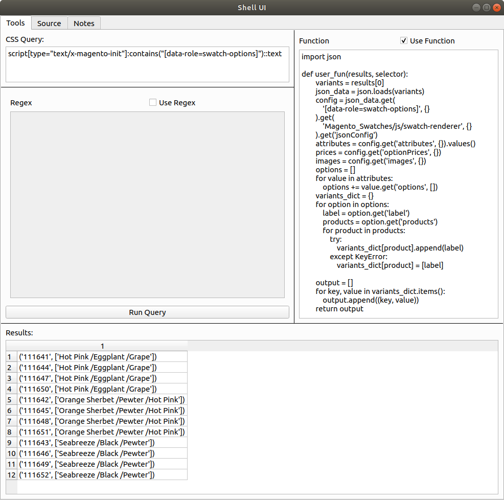 Building Spiders Made Easy | GUI For Scrapy Shell